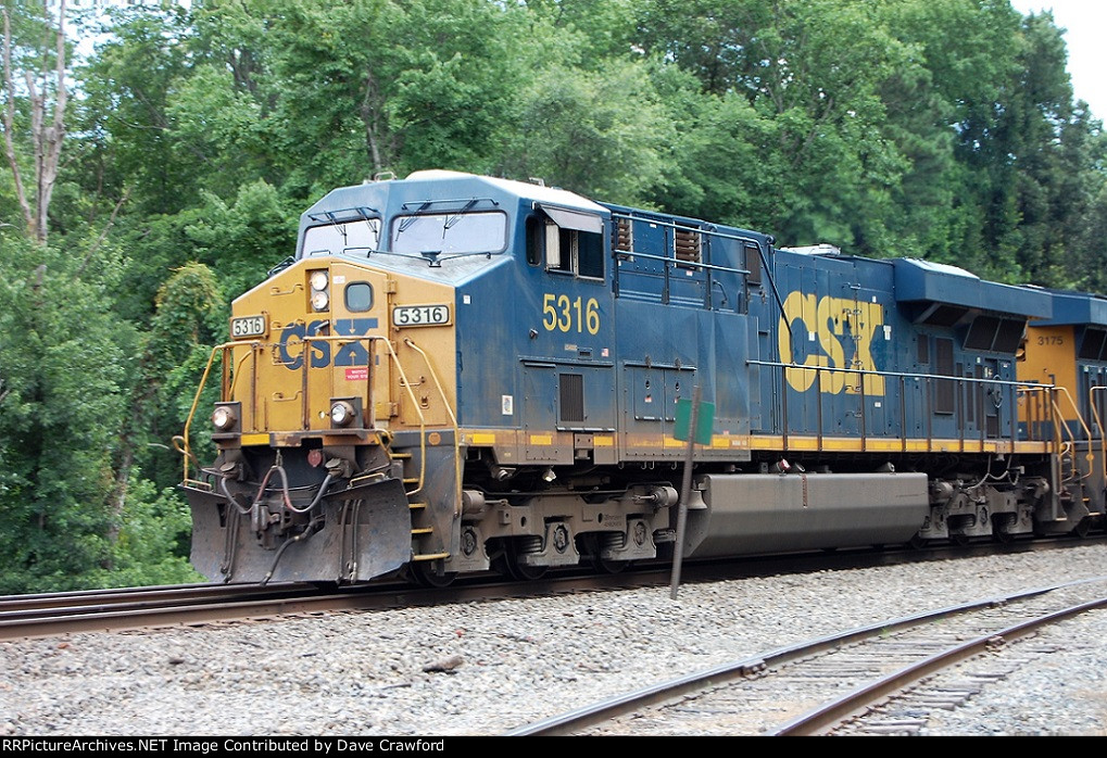 CSX 5316 and 3175